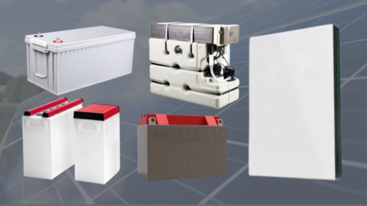 5 Important Different Types of Solar Batteries