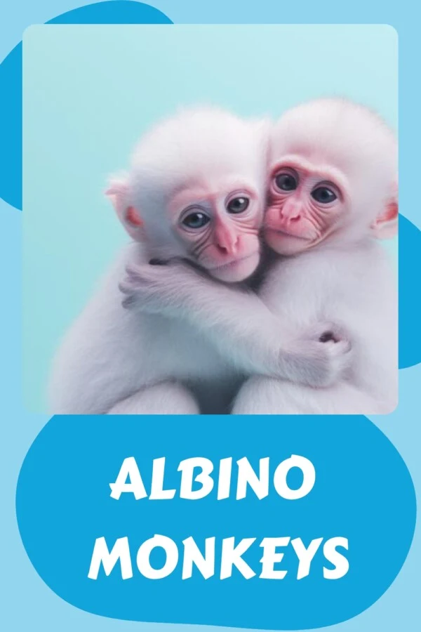Discover the Fascinating World of Albino Monkeys: Rare White Primates
