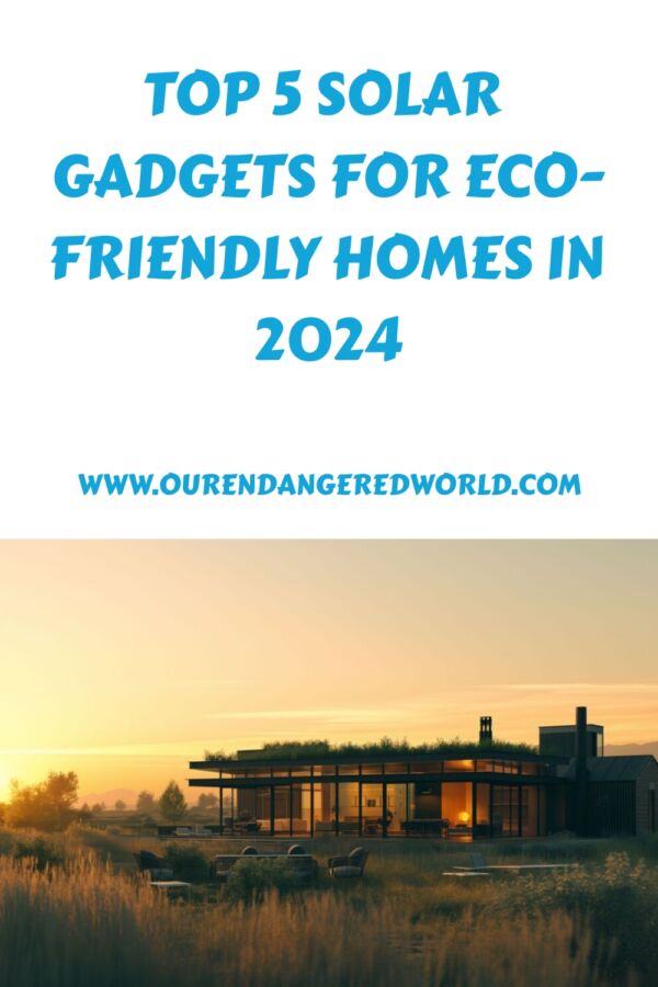 Top 5 Solar Gadgets for Eco-Friendly Homes in 2024